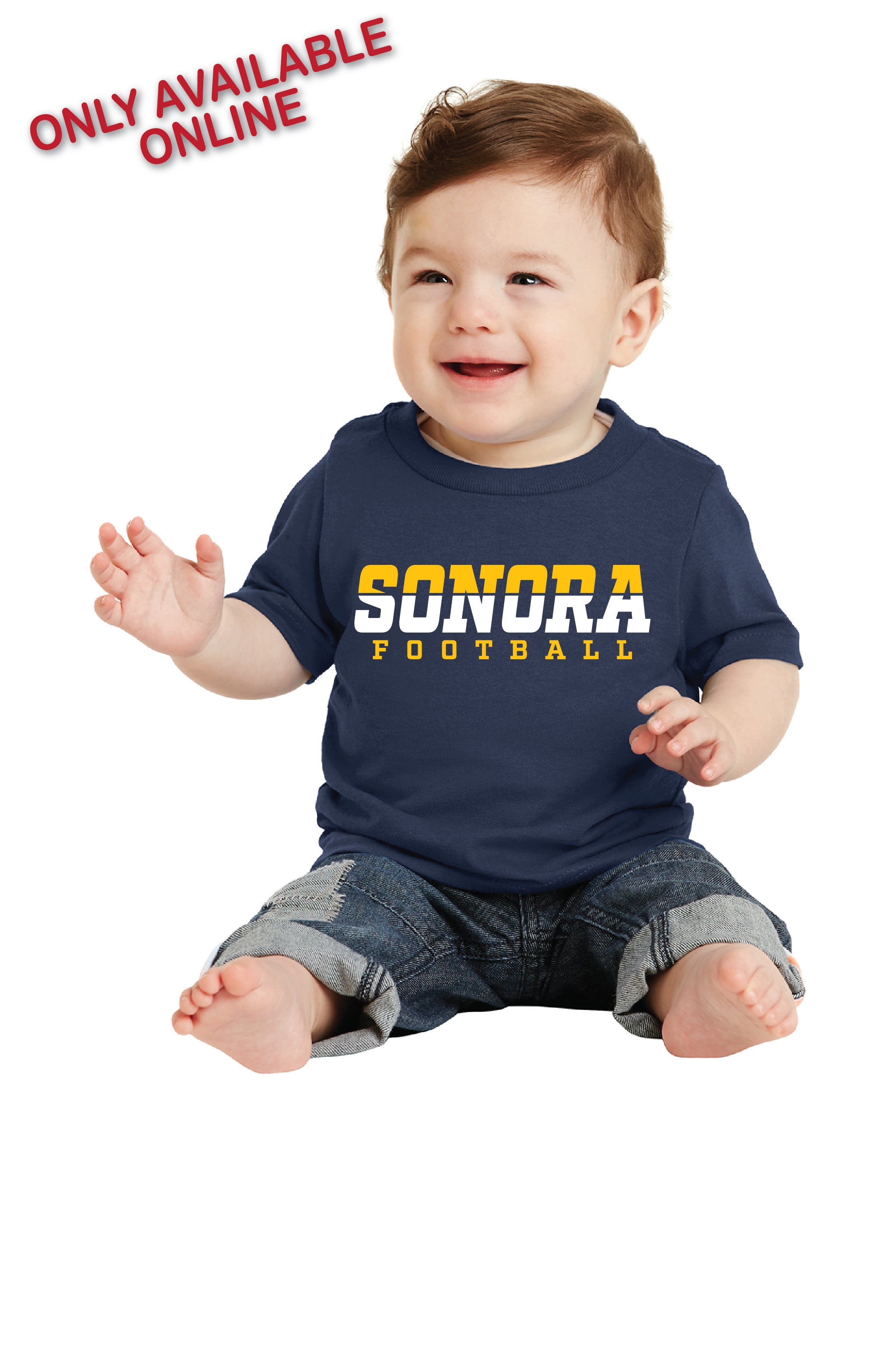 Sonora Football Design 2 | Infant Softstyle Tshirt – GT Designs